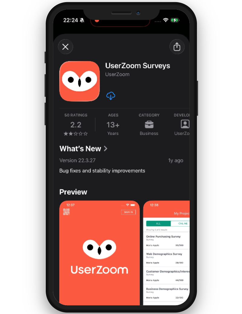 Taking UserZoom tests in the UserTesting mobile app – Contributor ...