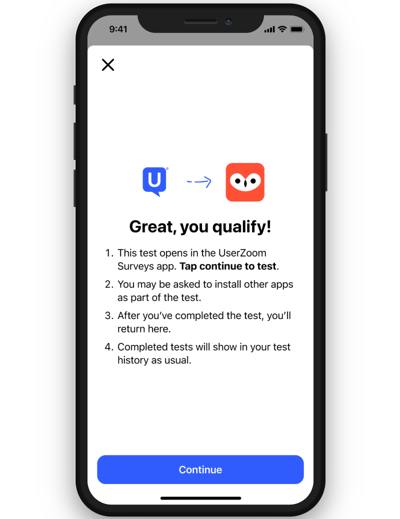 Nutzertests in der UserTesting Mobile-App durchführen – Support-Center ...